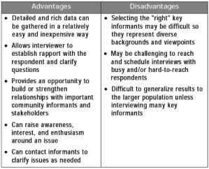 Qual Methods: Key Informant Interviews | Ports in the Storm